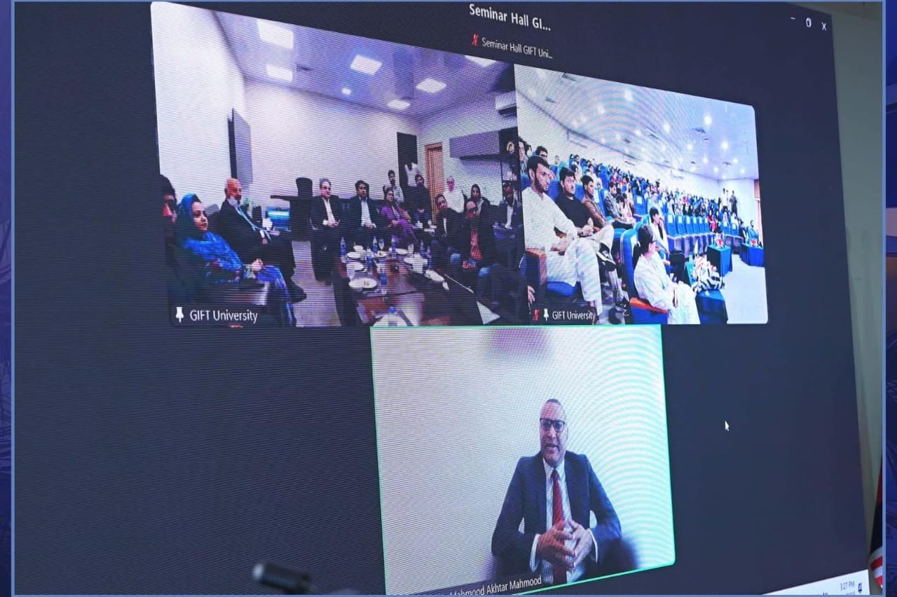 Ambassador Mahmood Akhtar Mahmood attended the virtual Session ...