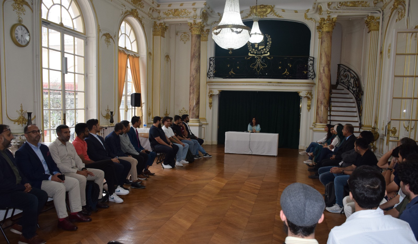 Ambassador Mumtaz Zahra Baloch held an interactive session with a group ...