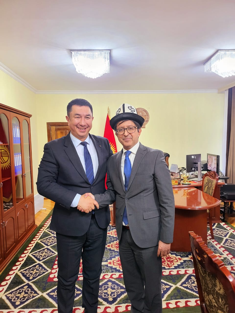 Ambassador Hasan Ali Zaigham's visit to Jalal-Abad on 26-27 December 2024